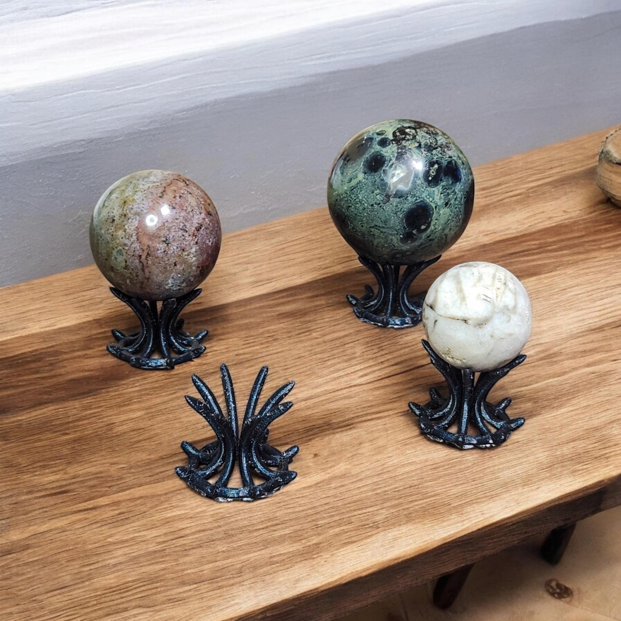 Simple 3D Printed Sphere Stand - Etsy