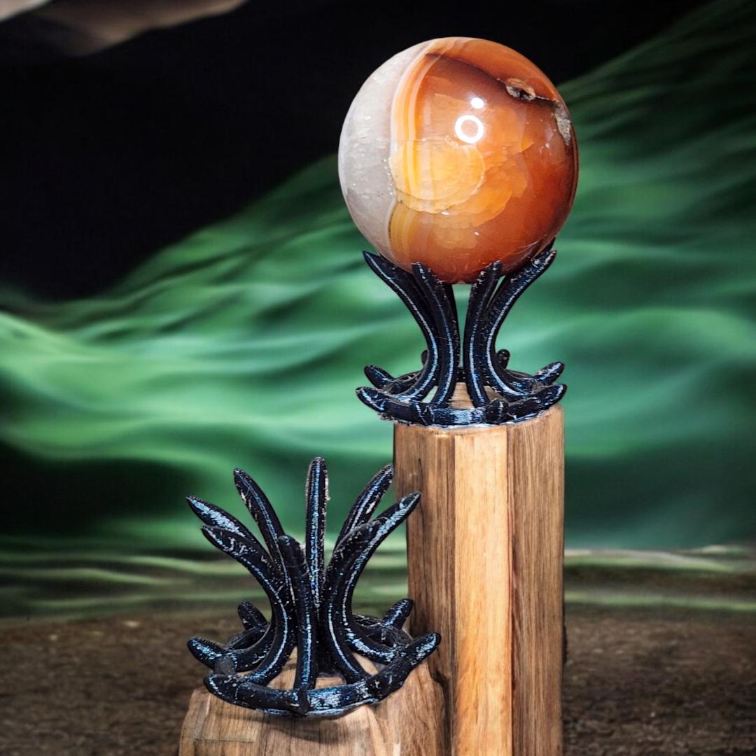 Simple 3D Printed Sphere Stand - Etsy