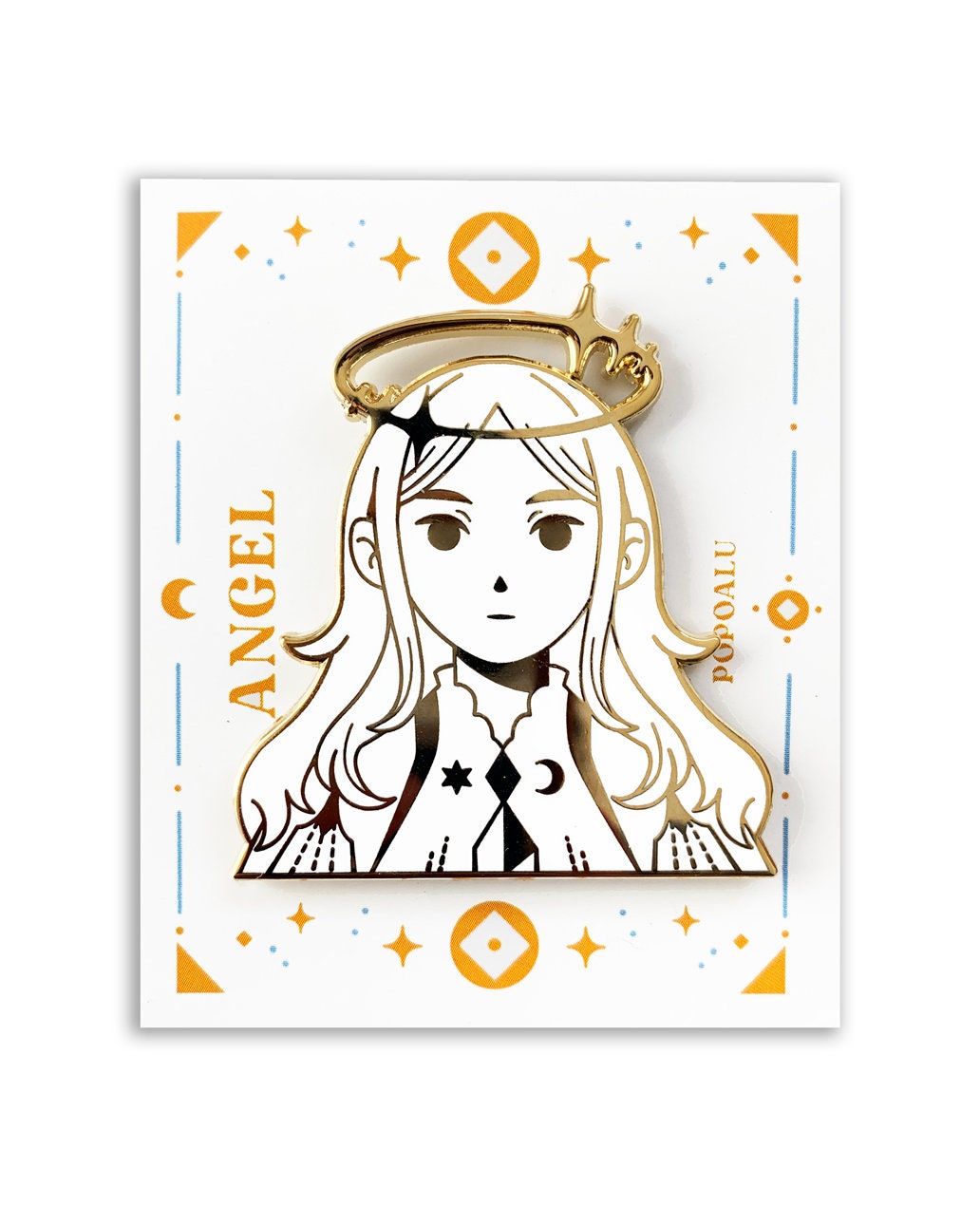 Angel Enamel Pin - Etsy