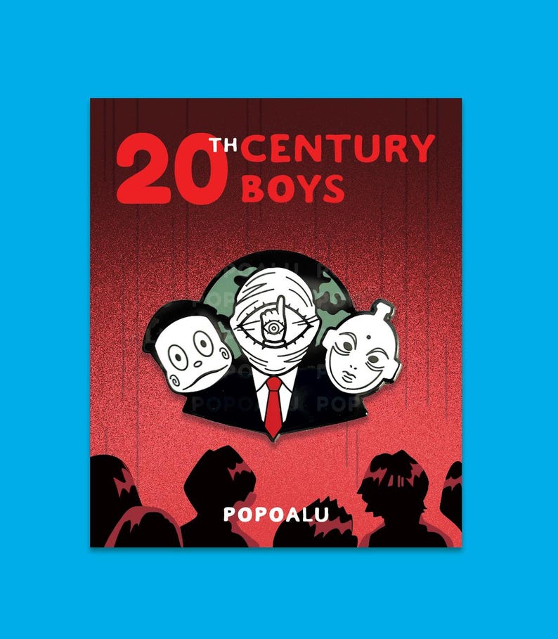 Urasawa Inspired Enamel Pins - Etsy
