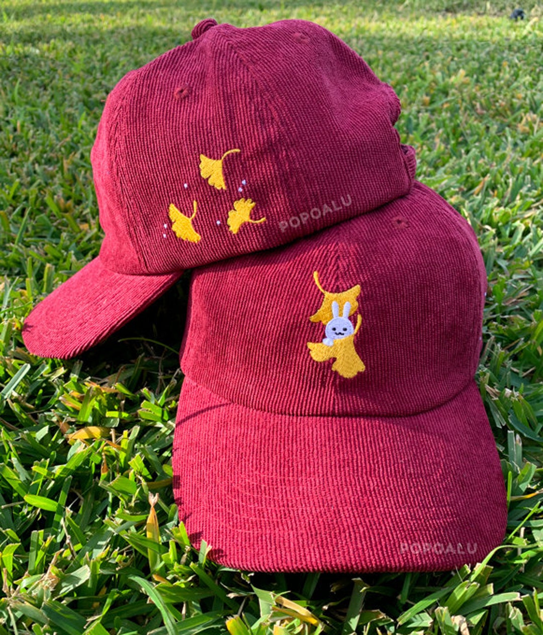Gingko Bun Corduroy Hat - Etsy
