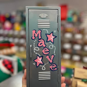 Personalized Mini Locker - Etsy