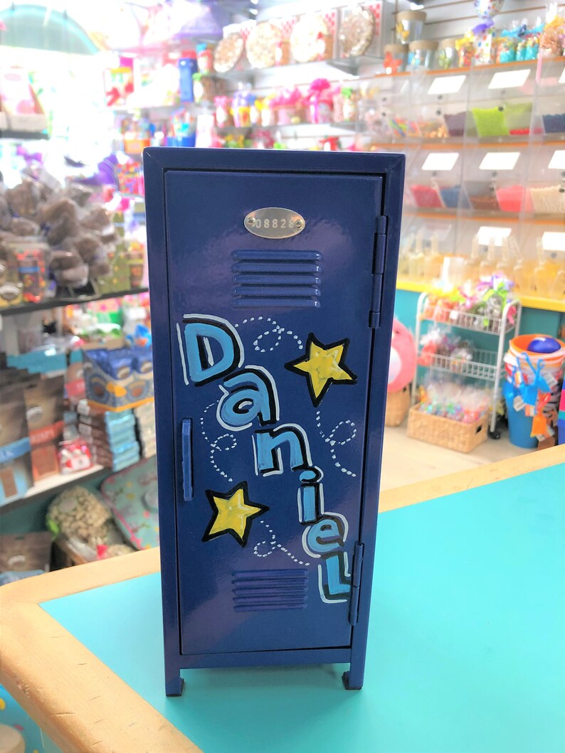 Personalized Mini Locker - Etsy