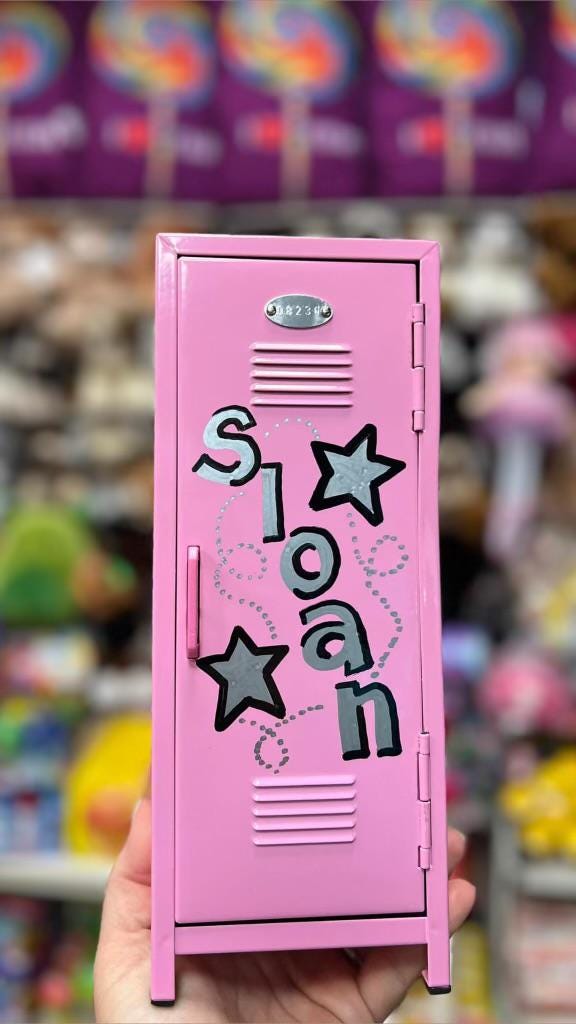 Personalized Mini Locker - Etsy