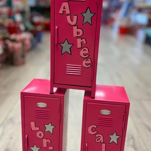 Personalized Mini Locker - Etsy