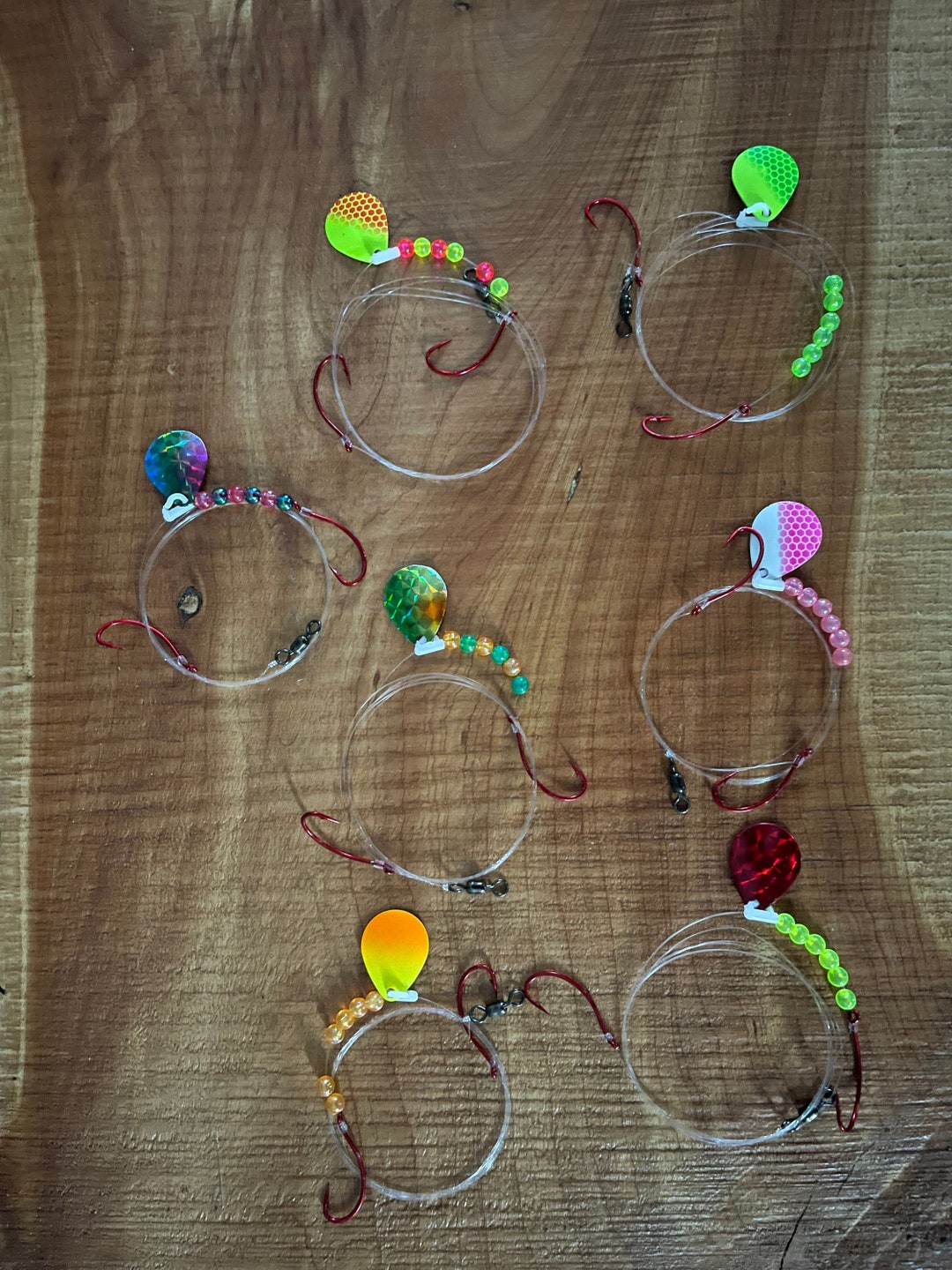 Walleye Crawler Worm Harness by Below Average Outdoorsmen - Etsy