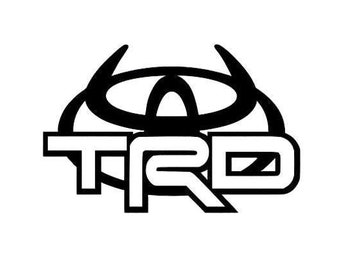 TRD Retro Logo Sticker – Vintage Emblem Decal for Toyota Trucks - Etsy