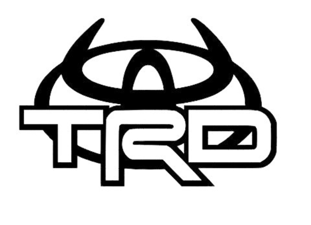 Toyota TRD Decal - Etsy