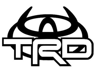 Toyota TRD Red Box Decal Bumper/window/hydro Sticker in 3/6/9 Inch - Etsy