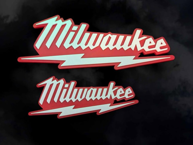 Milwaukee Tools 3D Printed Wall Art - Etsy