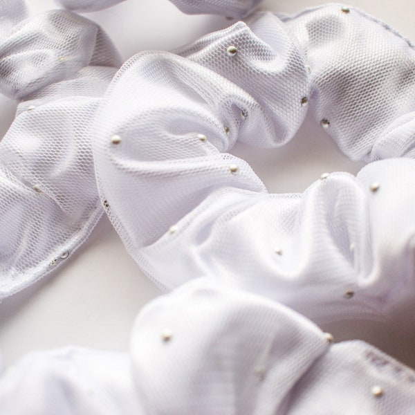 Pearl Scrunchie - Etsy
