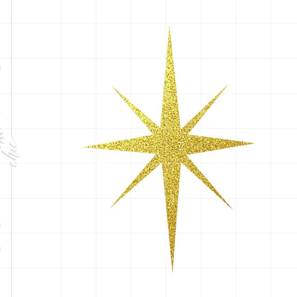 Gold Starburst - Etsy