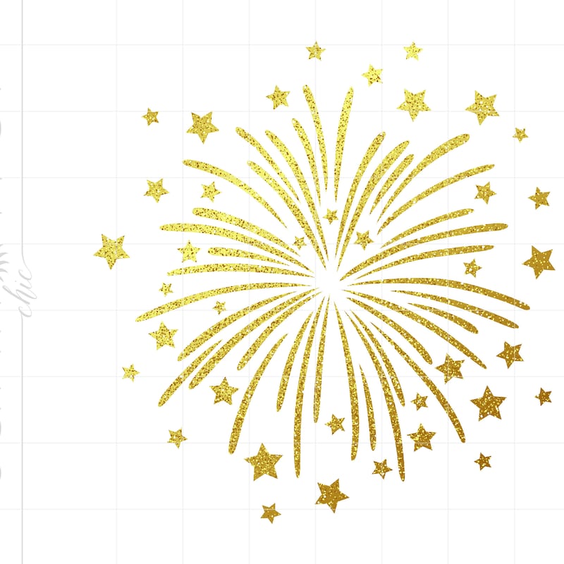 Fireworks Clipart - Etsy