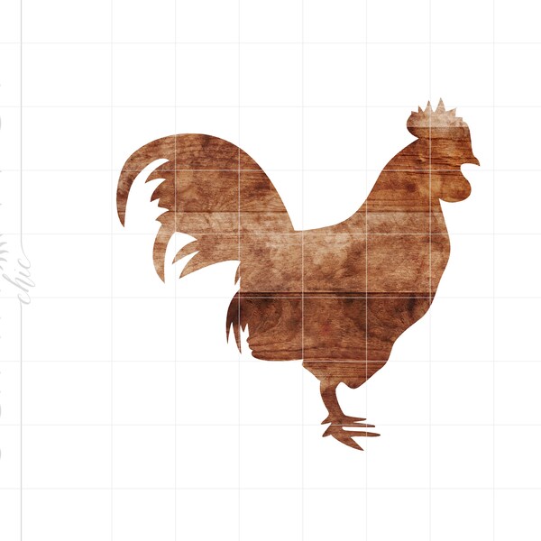 Rustic Rooster - Etsy