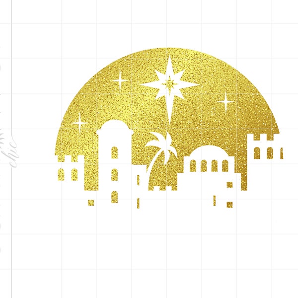 Bethlehem Silhouette - Etsy Canada