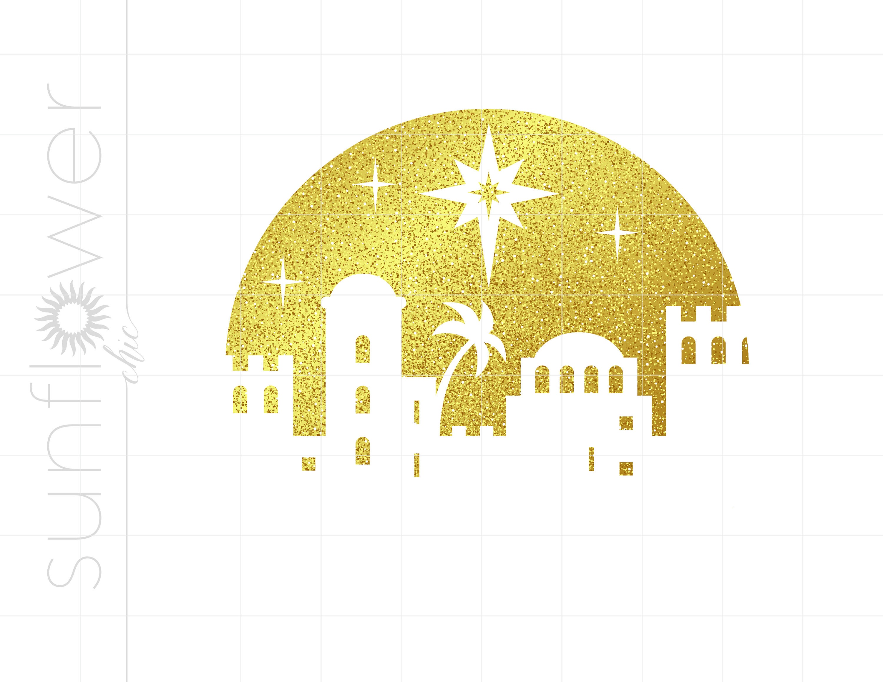 Rustic Bethlehem Print and Cut PNG Download | Rustic Wood Bethlehem ...