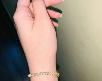 Jafa Tennis Bracelet - Etsy