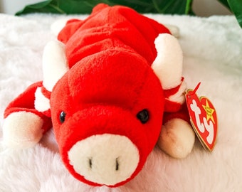 Beanie Baby Red Bull | Etsy