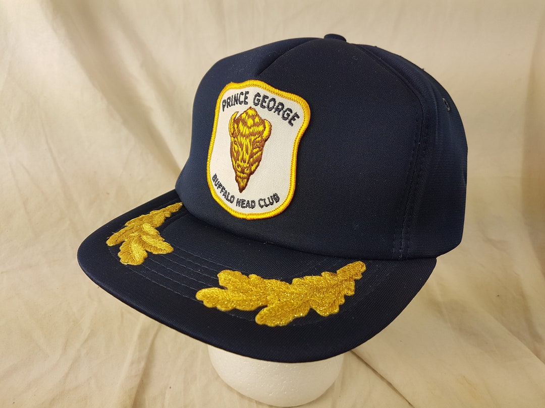 RCMP PRINCE GEORGE Buffalo Head Club Hat Cap Snapback 80s - Etsy Canada