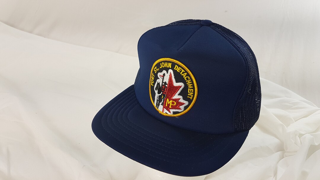 Fort St John RCMP 80s Trucker Hat Snapback Cap - Etsy