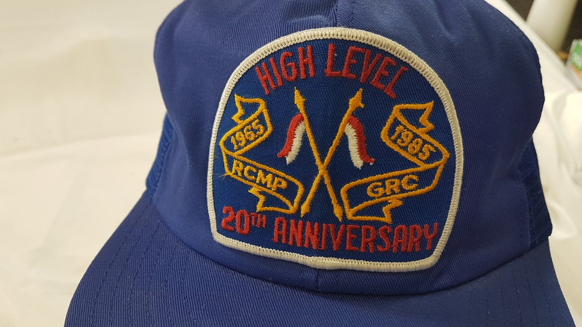 HIGH LEVEL Alberta RCMP 1985 Trucker Hat Cap - Etsy