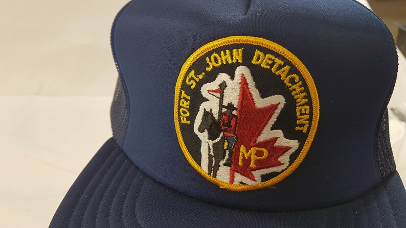 Fort St John RCMP 80s Trucker Hat Snapback Cap - Etsy