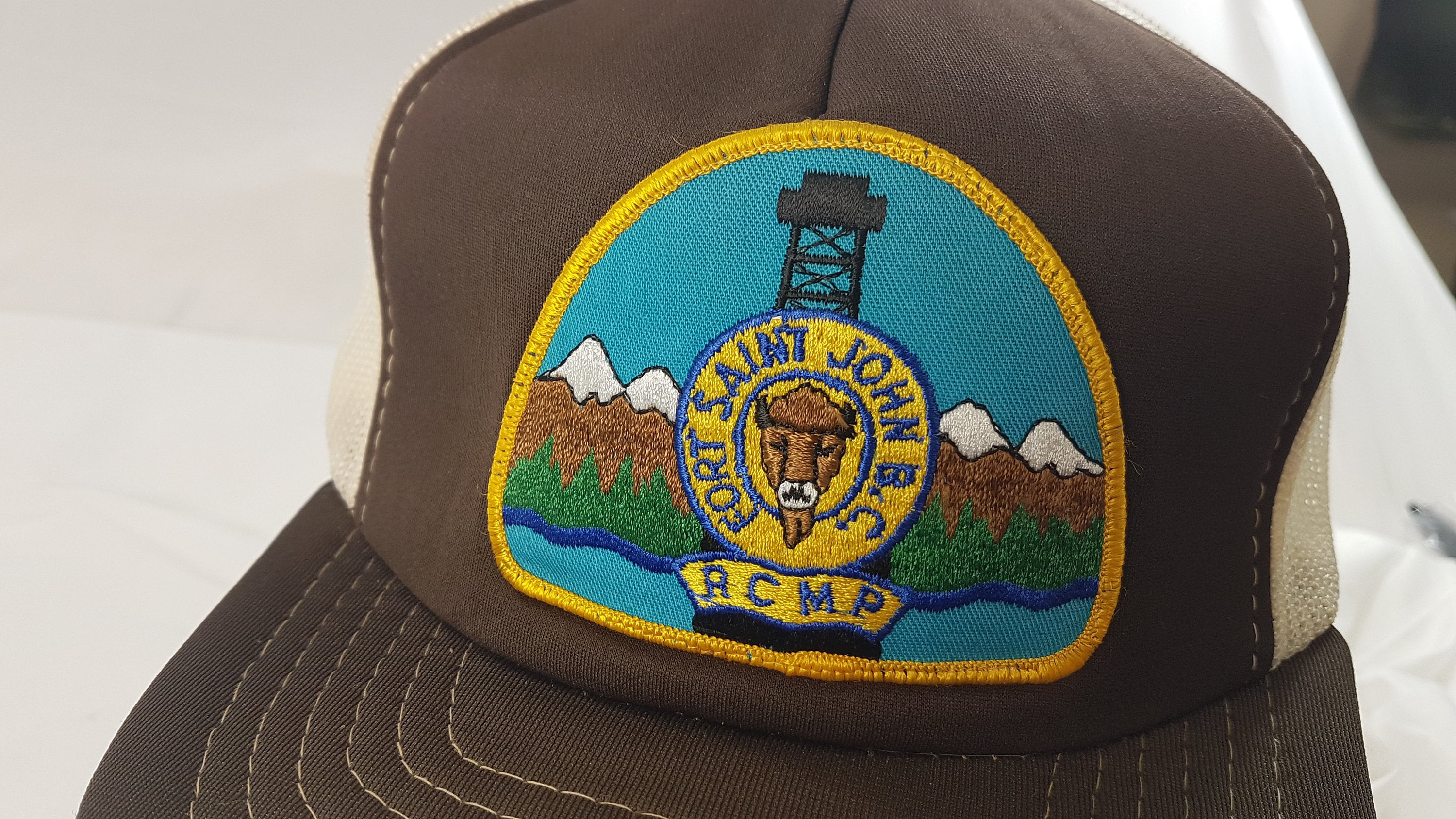 RCMP Fort St John BC Trucker Hat 80s Snapback - Etsy Canada