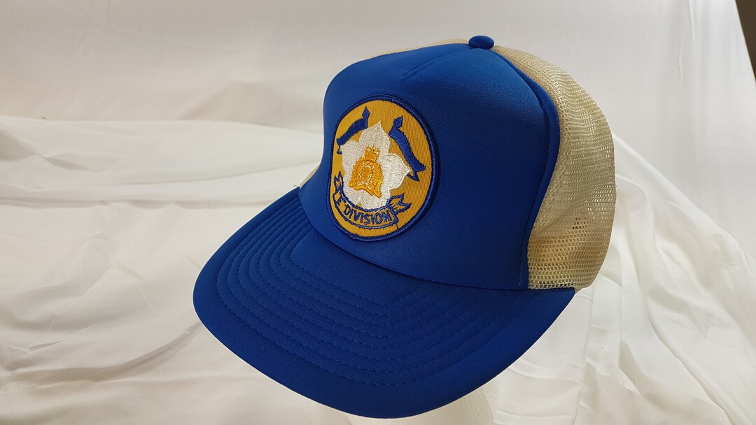 RCMP E DIVISION Patch Cap Trucker Hat Snapback Baseball Vintage Retro ...