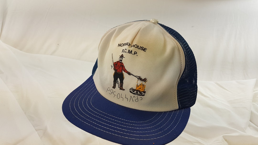 RCMP NORWAY HOUSE Trucker Hat Cap Snapback 80s - Etsy