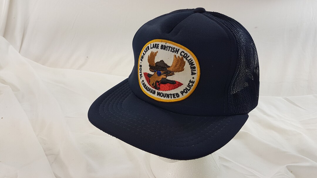 FRASER LAKE RCMP Police Trucker Hat Snapback 80s Bc - Etsy