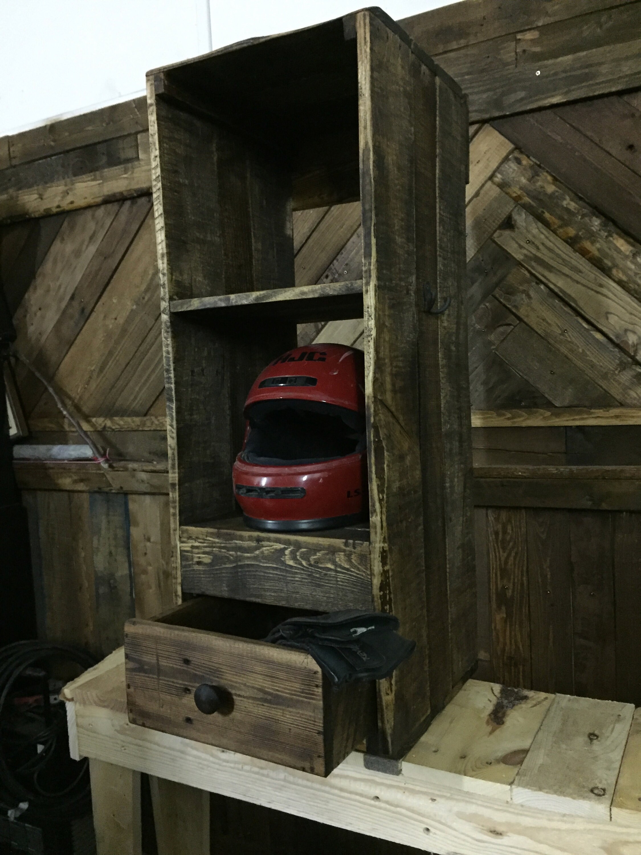 Motorcycle Helmet Storage Cabinet Motorbike Helmet Cabinet - Etsy Canada