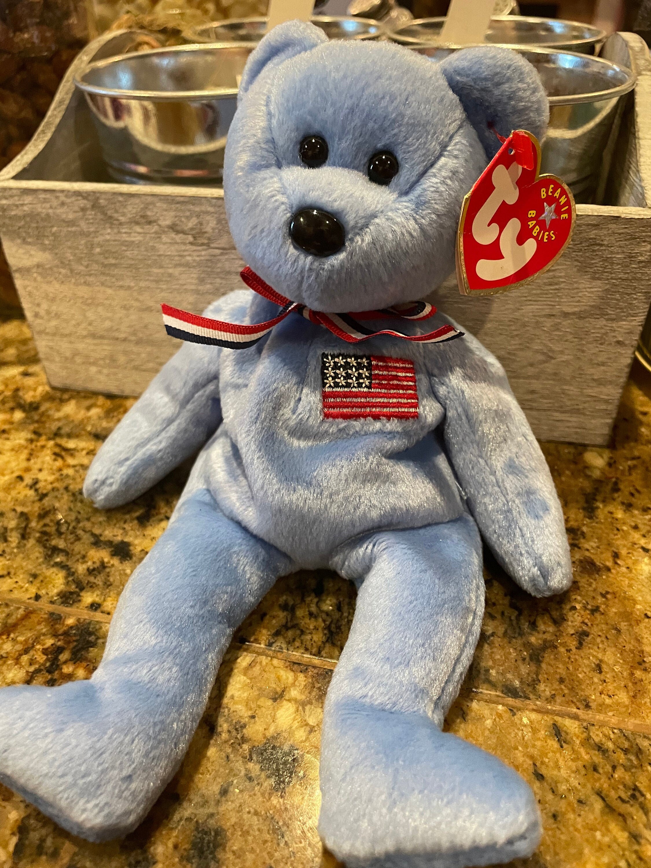 TY 2001 America BeanieBaby | Etsy