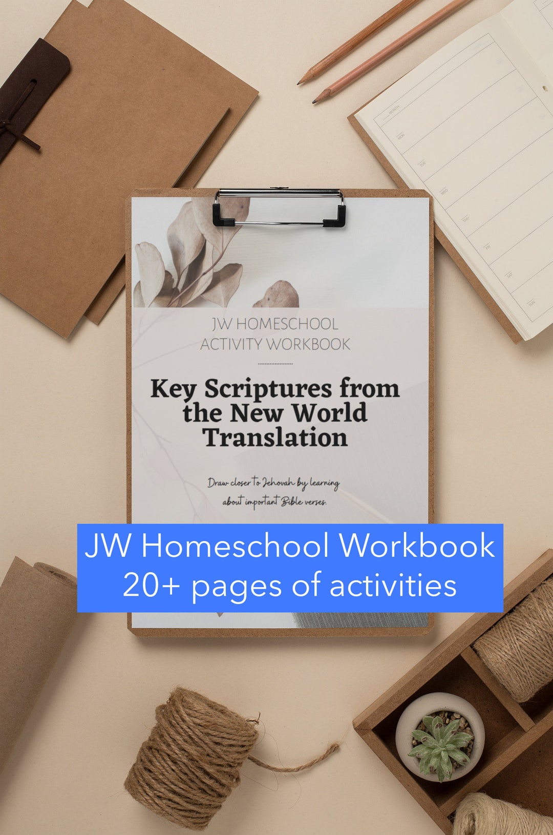 Learn Key Scriptures From the NWT! JW Homeschool Activity for Teens and ...