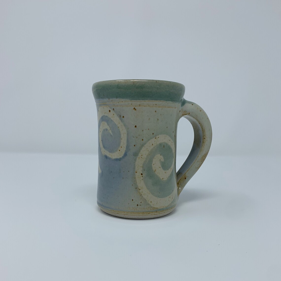 Handmade Ceramic Swirl Mugs - Etsy