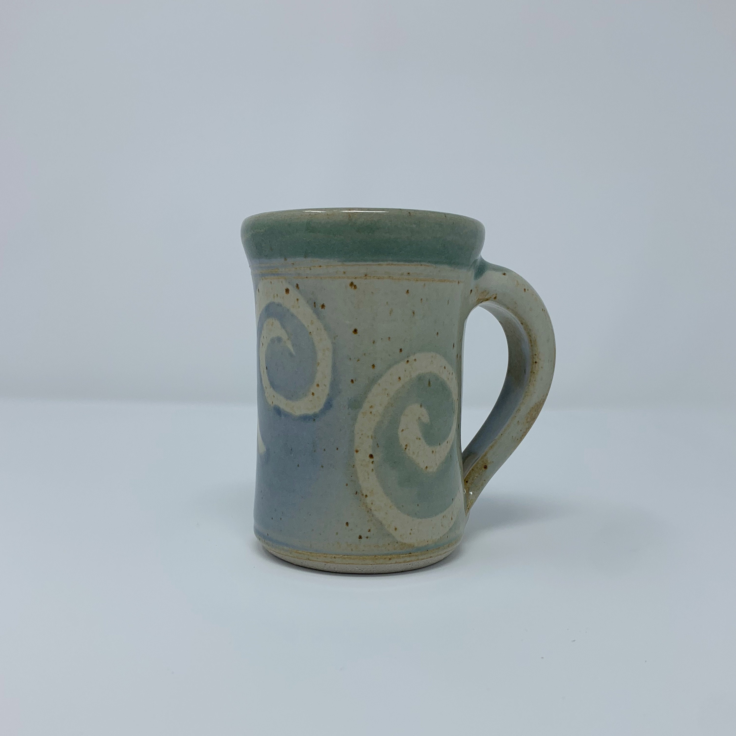 Handmade Ceramic Swirl Mugs - Etsy