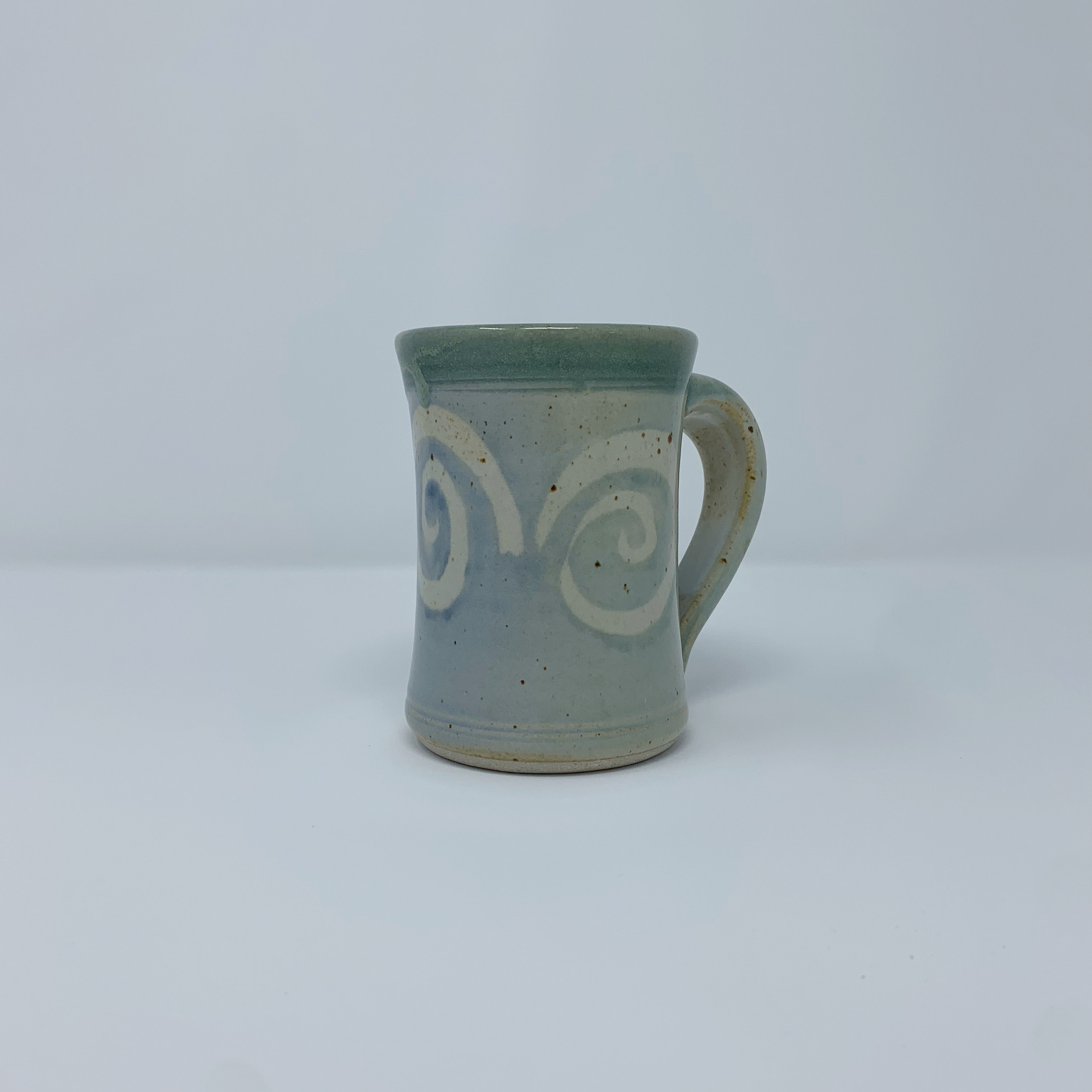 Handmade Ceramic Swirl Mugs - Etsy