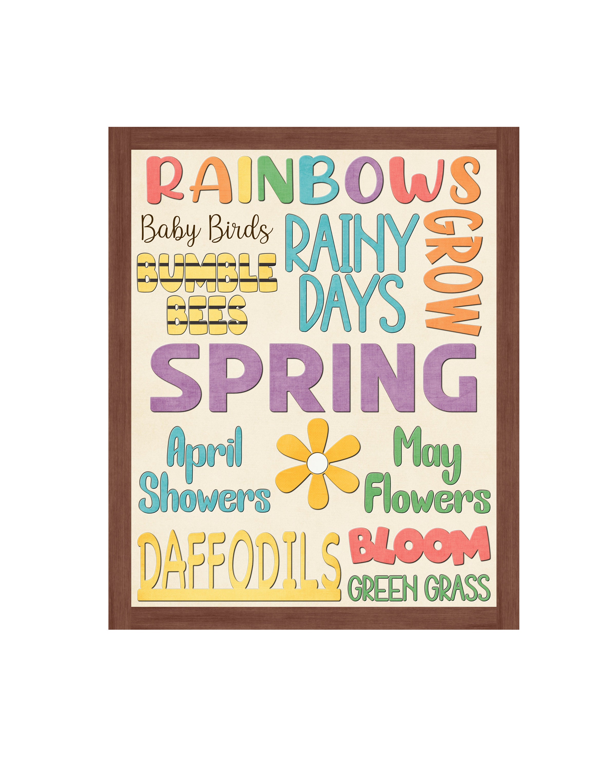 SVG Laser File Four Seasons Wall Word Art Holiday Word Art - Etsy