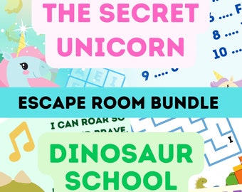 Dinosaur Escape Room for Kids Dinosaur Preschool Escape Room Printable ...