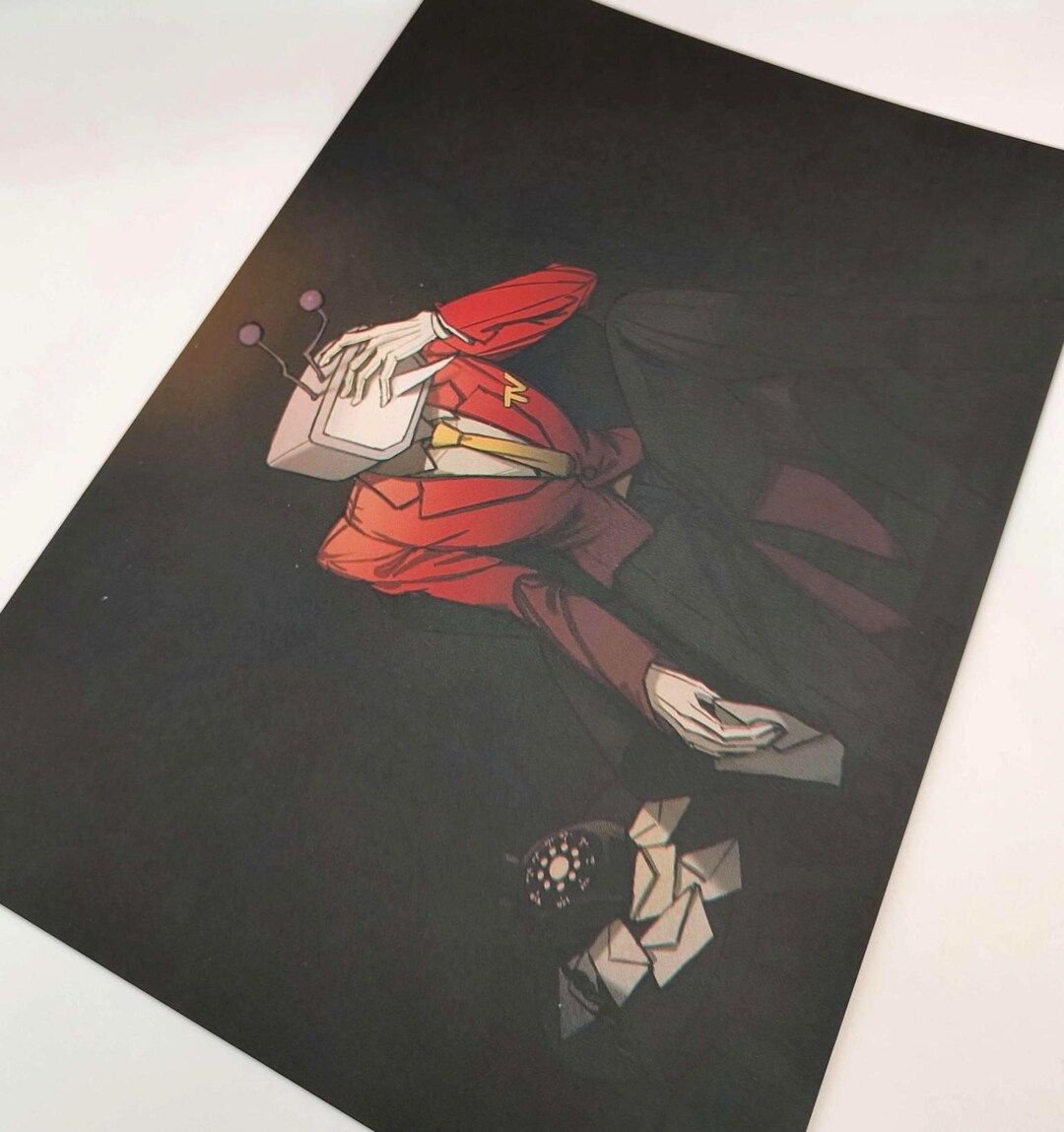 Tenna Deltarune Art Print/poster A5/A4 - Etsy