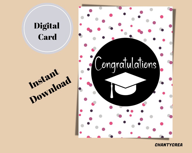 Printable Congratulations Card for Graduation | Graduation Card for ...