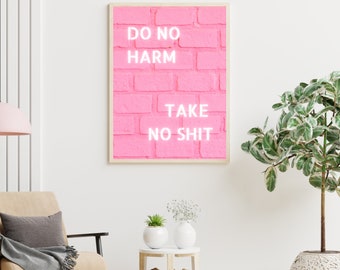 Do No Harm Sign - Etsy