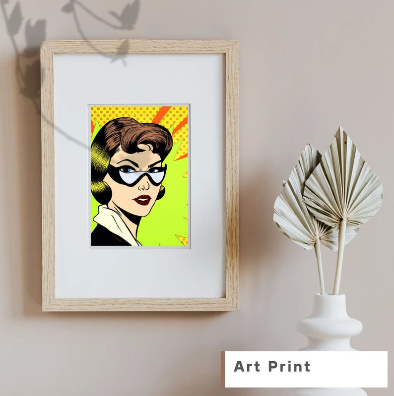Comic Book Style Printable - Etsy