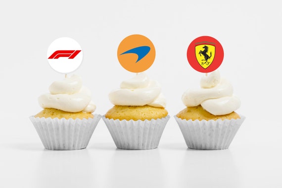 F1 2021 Cupcake Toppers / Birthday Cupcakes / Instant Download - Etsy