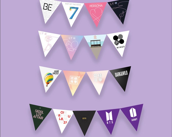 BTS Banners / Album Covers / PDF File Printable for - Etsy