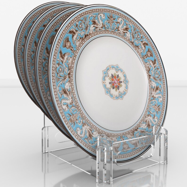 Clear Acrylic Plate Stand: Elegant Dinnerware Display - Etsy