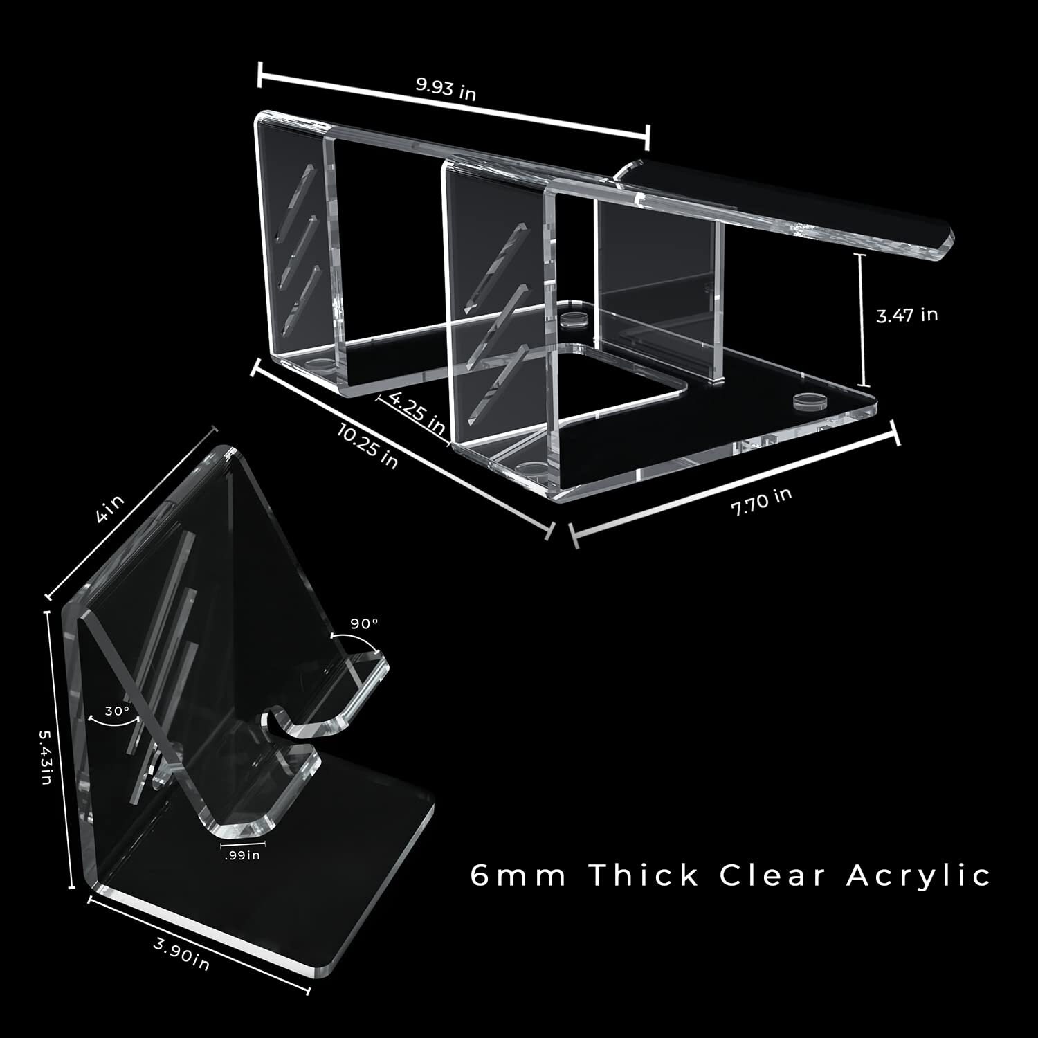 Acrylic Laptop Stand & Acrylic Cell Phone Stand Compatible - Etsy