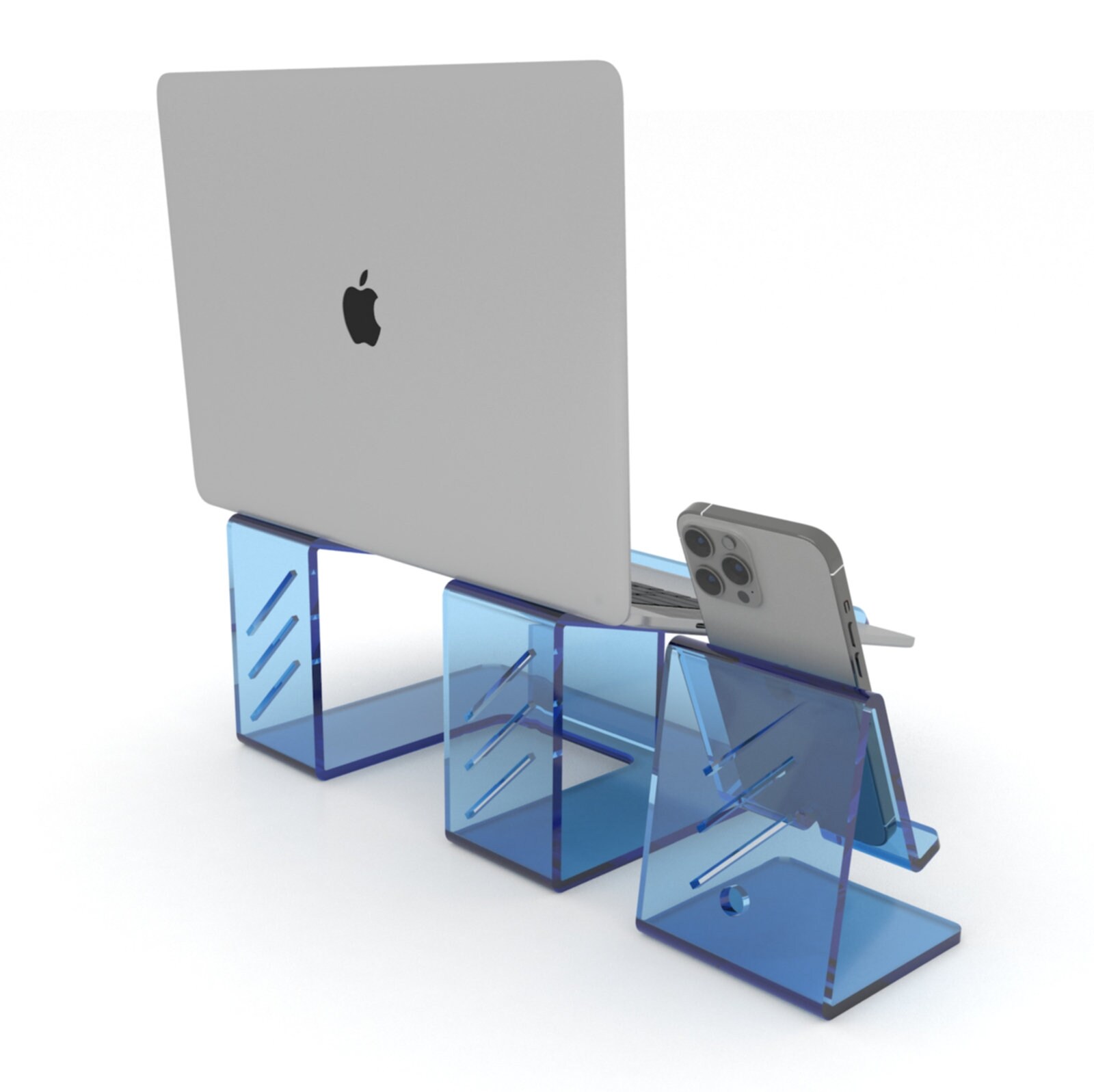 Acrylic Laptop and Phone Stand Portable Ergonomic - Etsy Canada