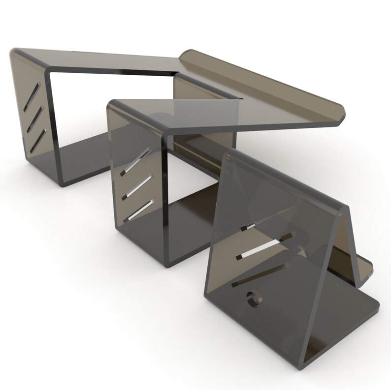 Acrylic Laptop and Phone Stand, Portable Ergonomic Laptop/phone Stand ...