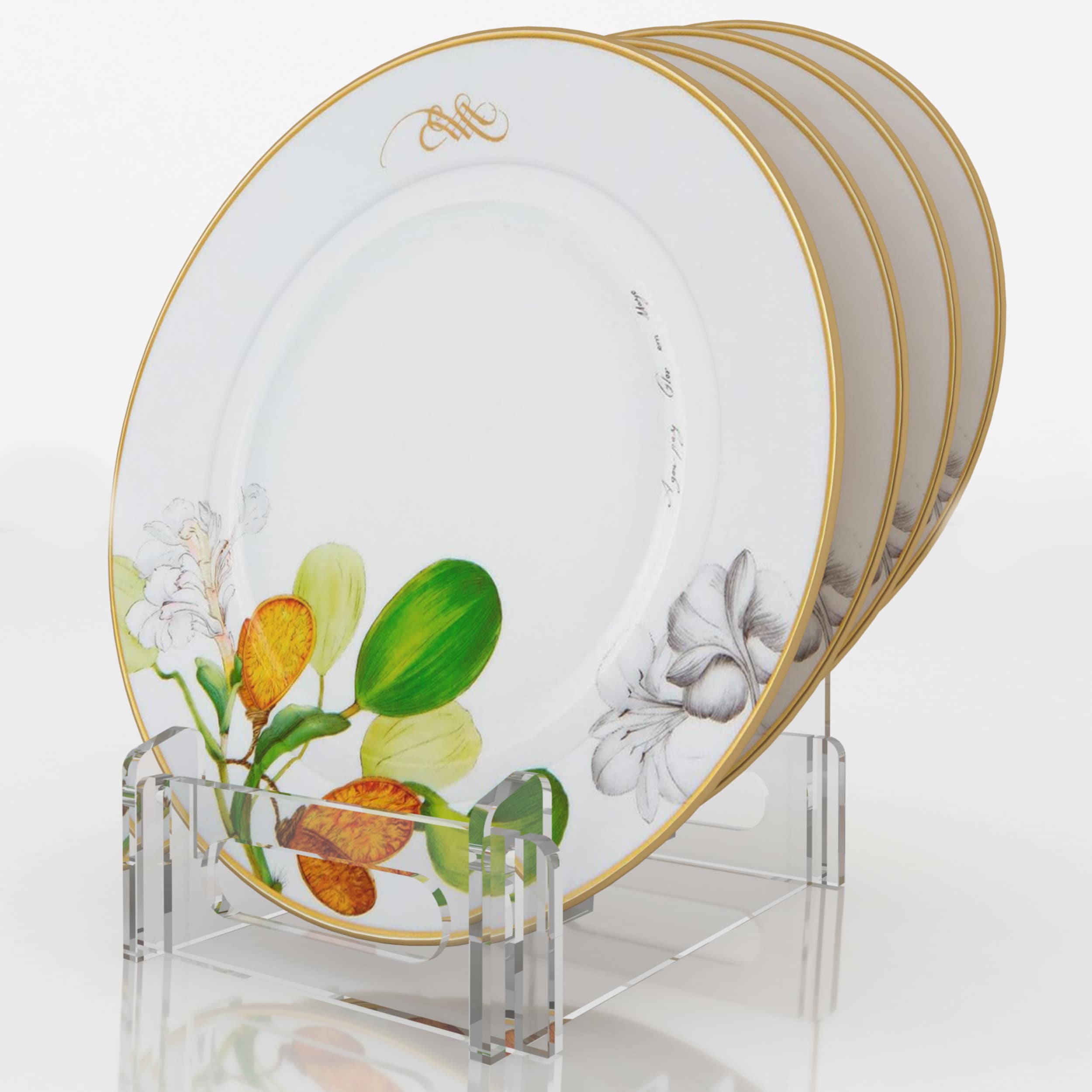 Vray Designs LLC - Clear Acrylic Plate Stands: Elegant Dinnerware ...