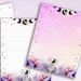 Witchy Colourful Printable Writing Paper / A4 / 8.5x11, Goth Moon ...